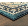 Mainstays Traditional Persian Teal Medallion Indoor Hallway Runner Rug ...