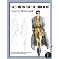 Fashion Sketchbook Kids Figure Template: Over 200 kids' fashion figure ...
