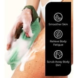 Zomchi Exfoliating Soap Bags Set with Rough and Soft Nylon Pouches for ...
