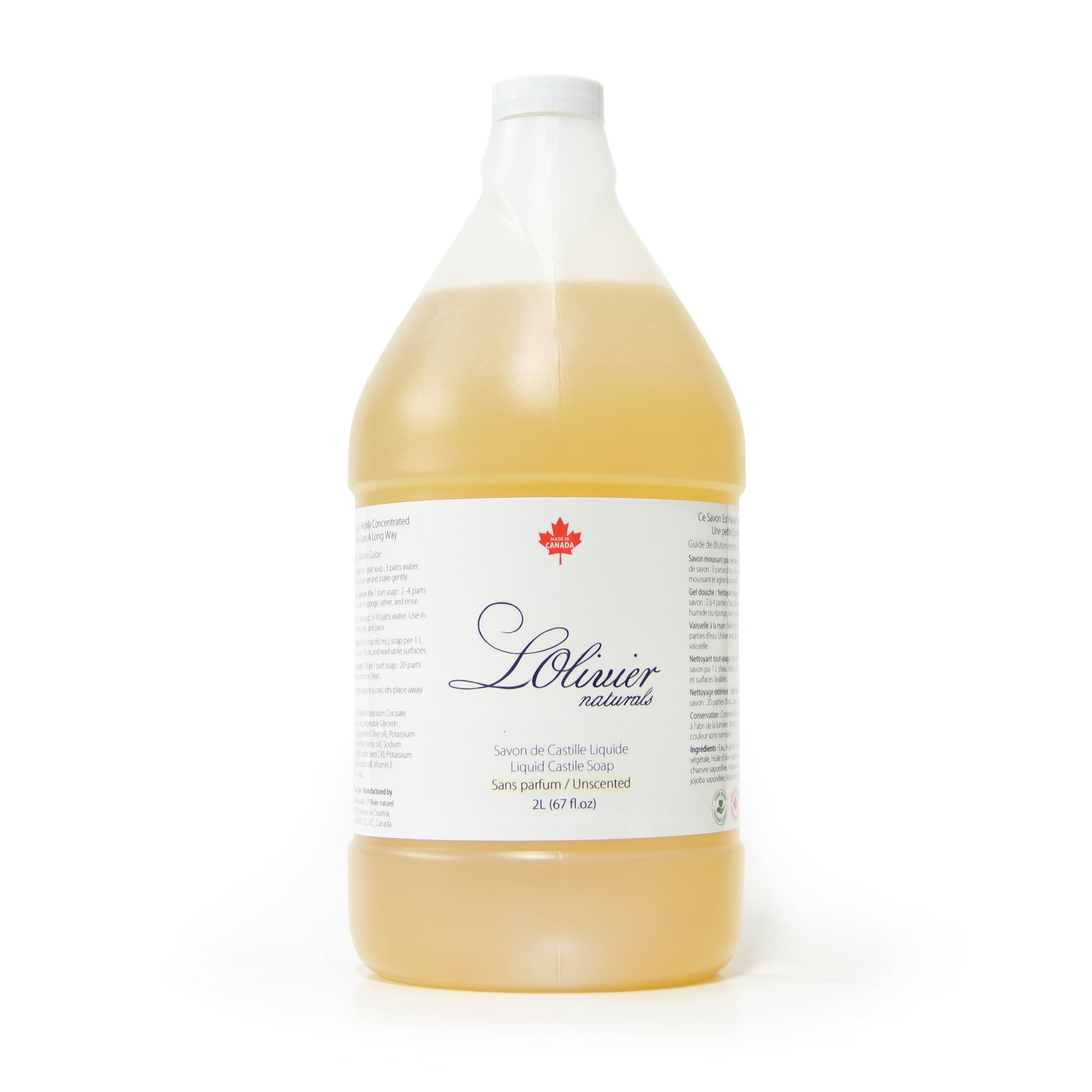 Click here for A Lolivier Liquid Castile Soap Unscented - Made In... prices