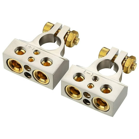 1 Pair Of Negative Positive Auto Car Boat Truck Van Battery Terminal ...