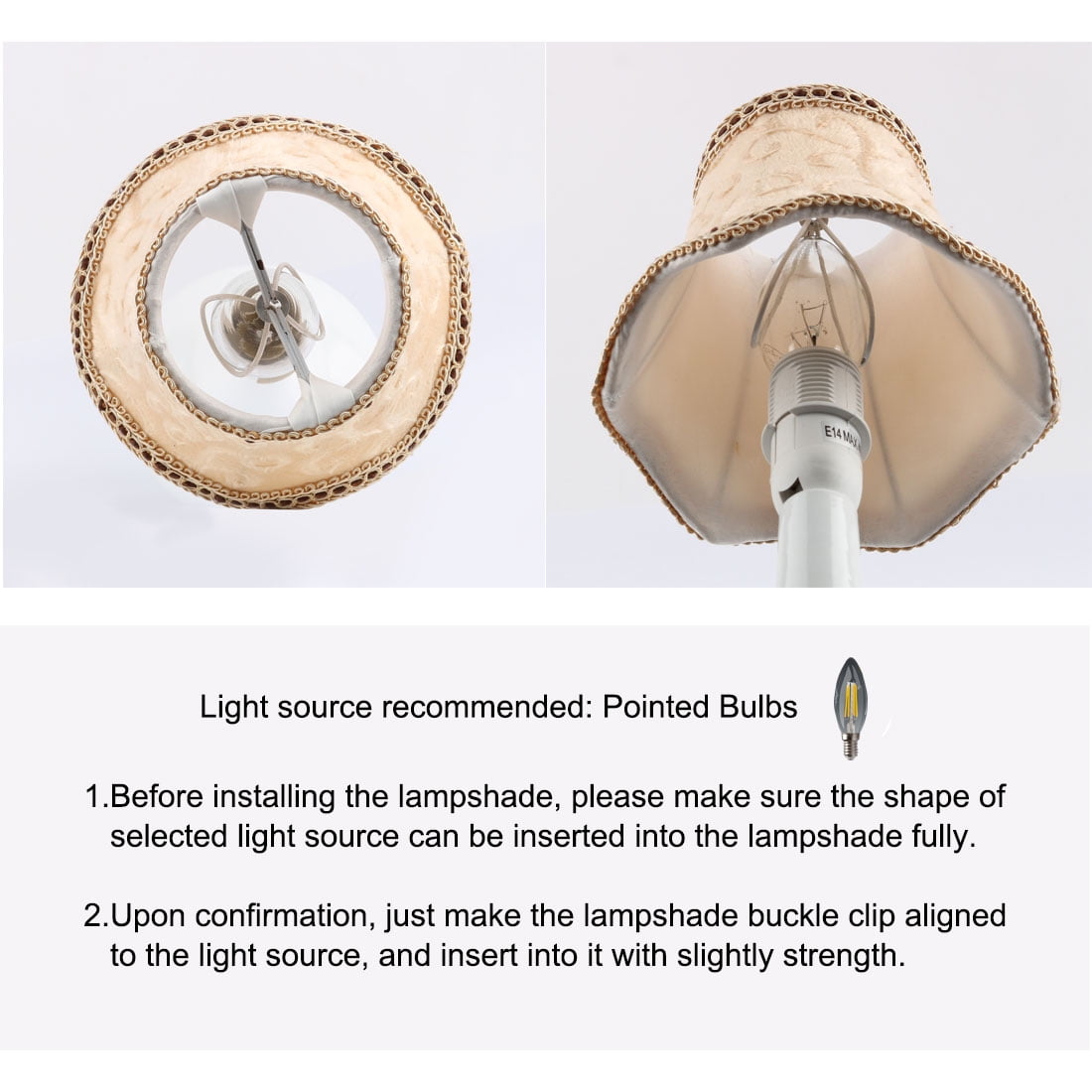 Threaded Uno Fitter Lamp Shade