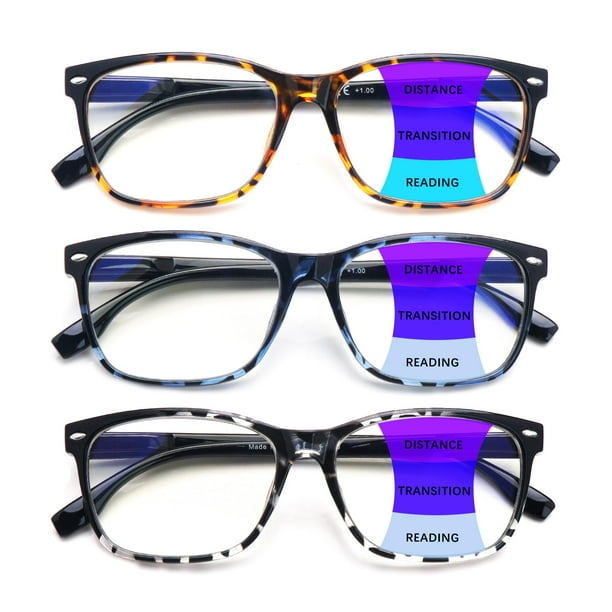 Gafas de lectura multifoco CLASAGA Progressive Blue Light Block ...