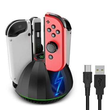 TSV 6-in-1 Fast Charging Station Fit for Switch & OLED Model & Lite ...
