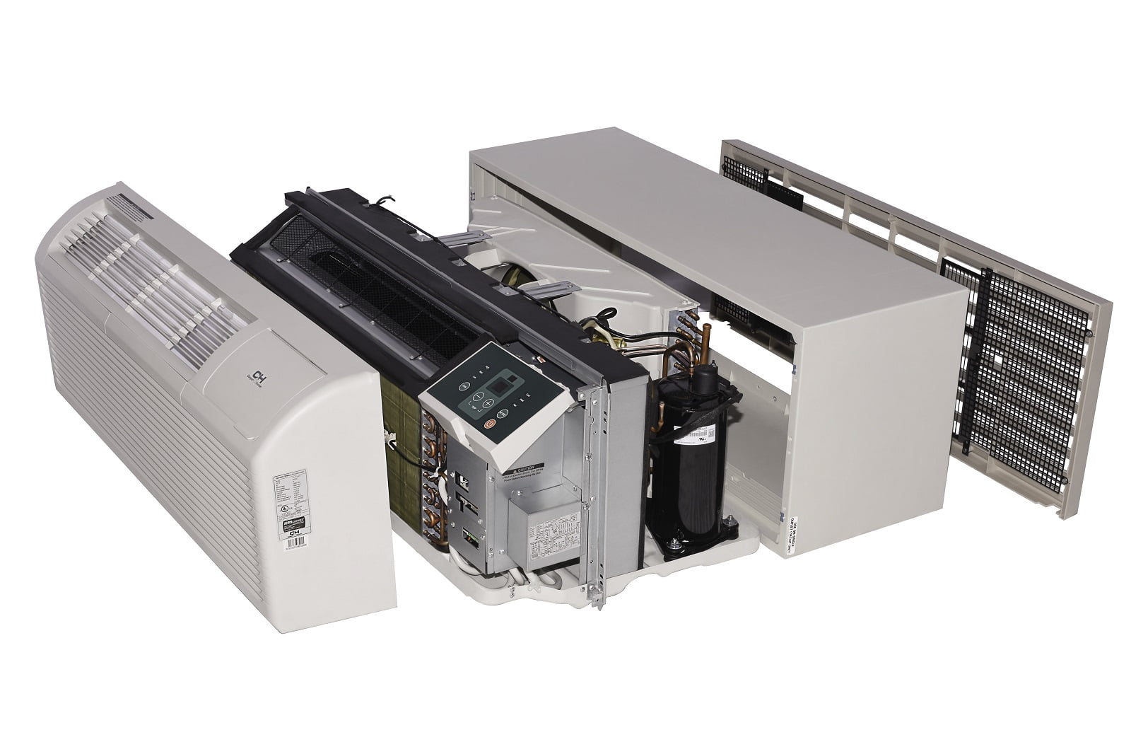 Cooper&Hunter 12,000 BTU PTAC Heating and Cooling Heat Pump, SLEEVE ... Cooper&Hunter 12,000 BTU PTAC Heating and Cooling Heat Pump, SLEEVE ...