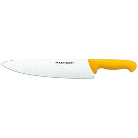 Arcos 12-Inch 300 mm 2900 Range Wide Blade Chef`s Knife, Yellow ...