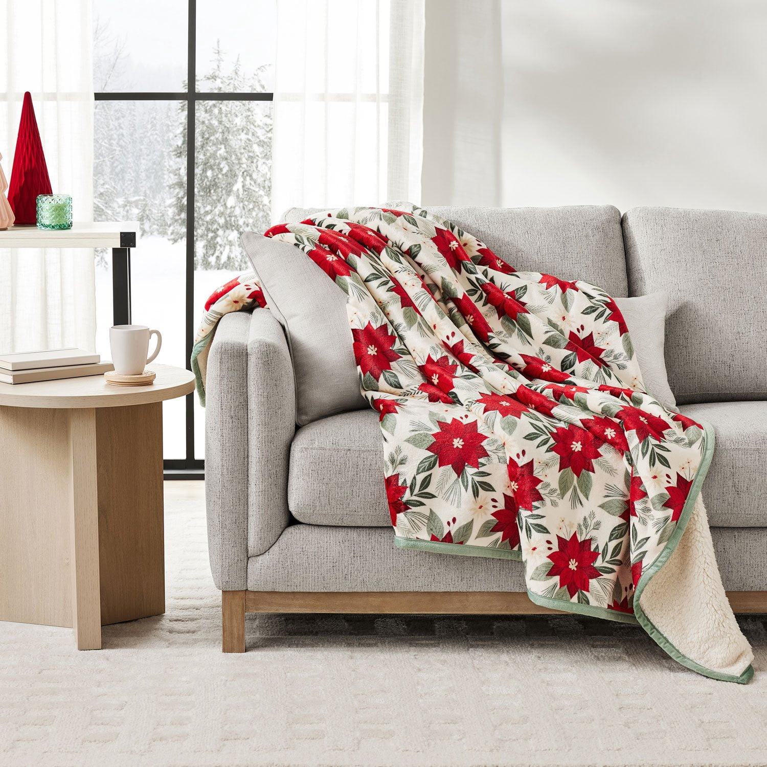 Member’s Mark Holiday Plush Throw, 60” x 70”, Assorted Designs ...