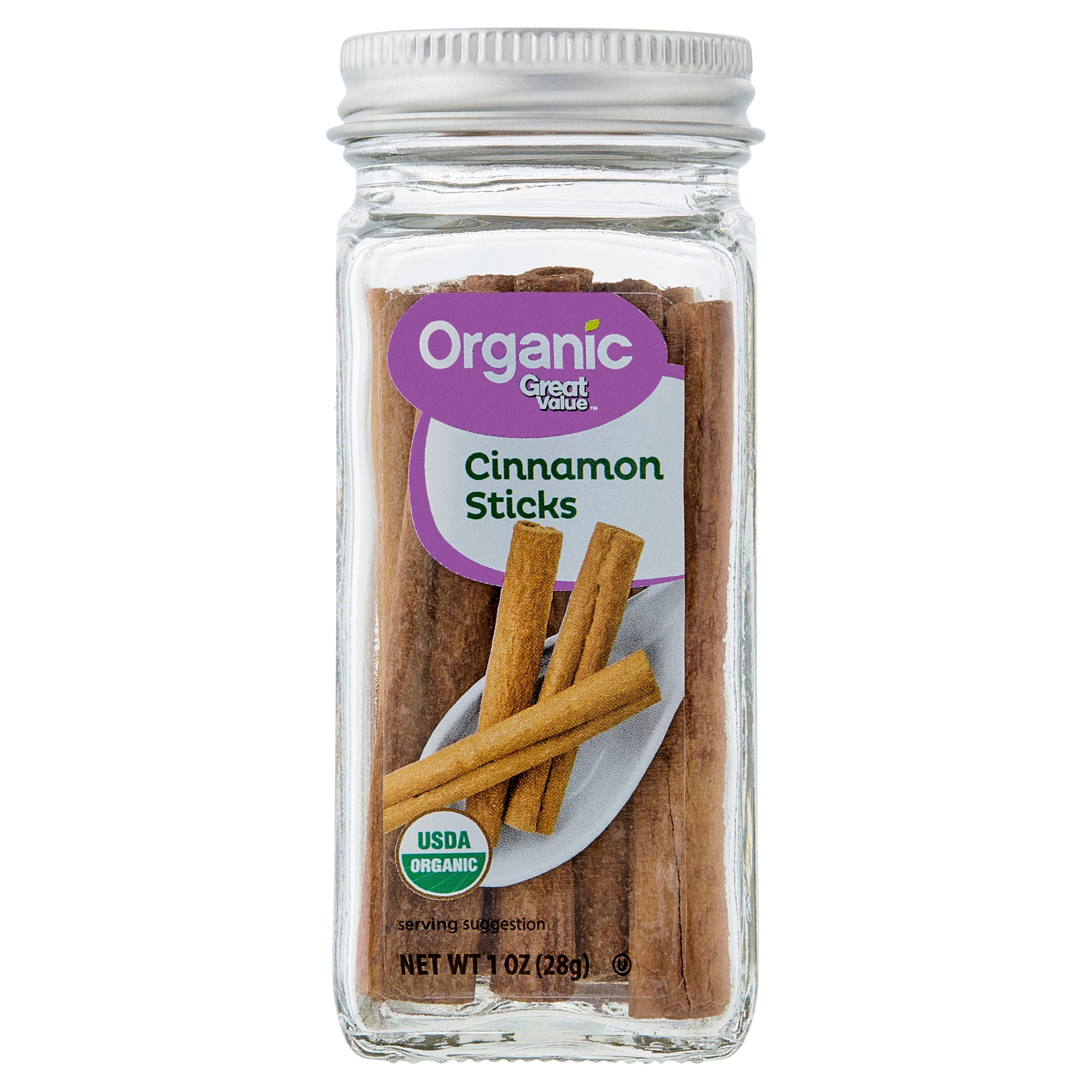 Great Value Organic Cinnamon Sticks, 1 oz - Walmart Business