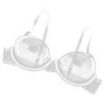 TUIBELYN Invisible Transparent Push-Up Bras with Fine Shoulder Straps ...