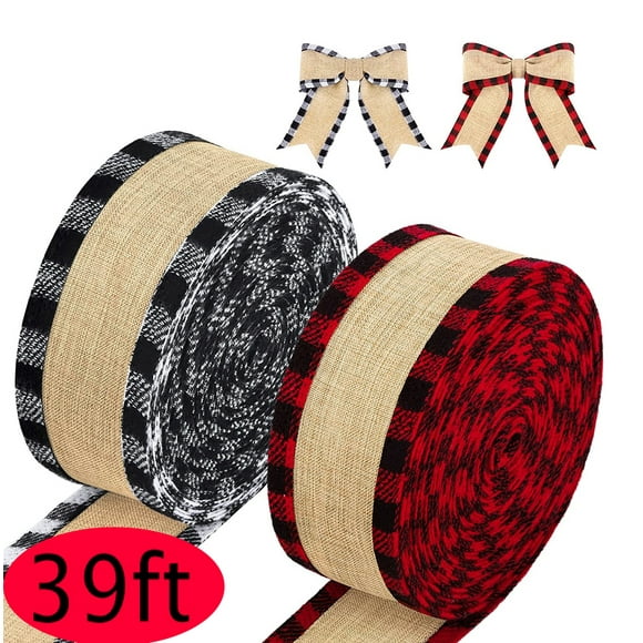 Buffalo Plaid Wired Ribbon