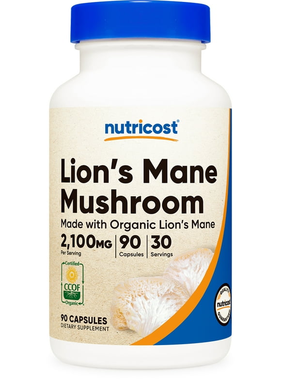 Lion's Mane in Mushroom Supplements - Walmart.com