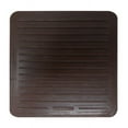 Shepherd 9076, 4 Count 2-1/8" Brown Square Cushioned Rubber Caster Cups ...