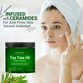 Majestic Pure Tea Tree Oil Face Cream - Therapeutic Grade, Infused with ...