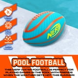 NERF Pool + Beach Water Football - Tidal Toss Pool Football for Water ...