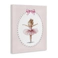 Stupell Industries Dancing Pink Ballerina Canvas Wall Art, design by ...