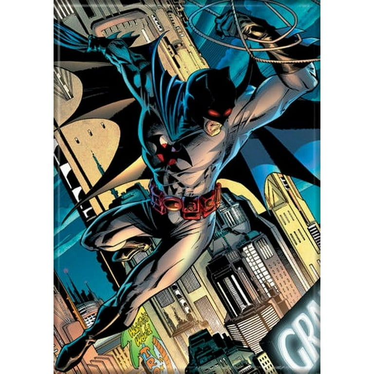 Cartoon Batman Flying