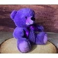 9" Purple Teddy 'Cuddles' Plush - Soft and Cuddly Stuffed Animal Toy ...