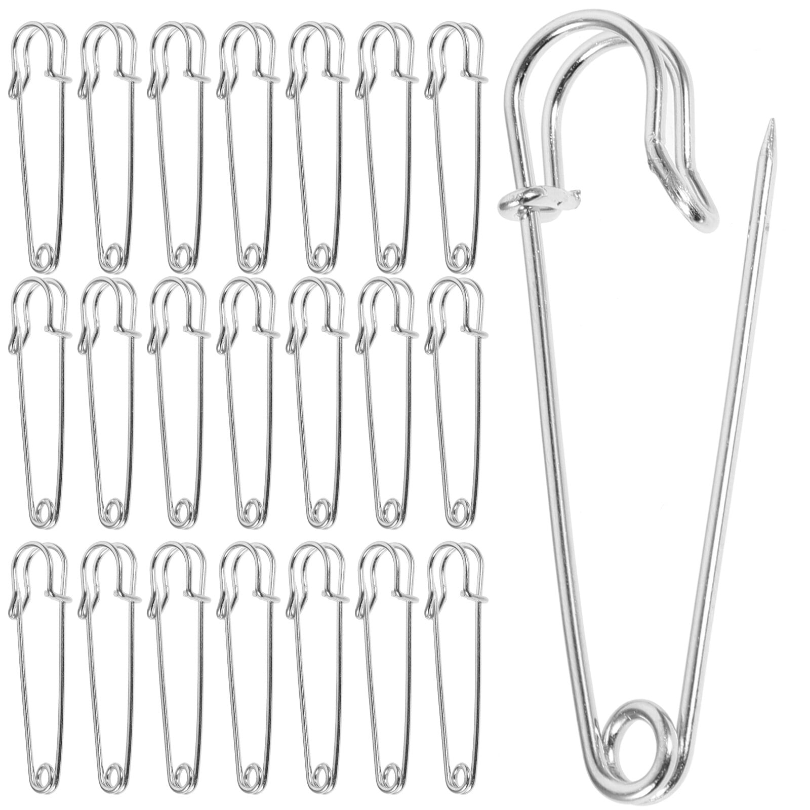 50Pcs Metal Safety Brooches Kilts Pins with Holes for Jewelry Making DIY Crafts - Walmart.com
