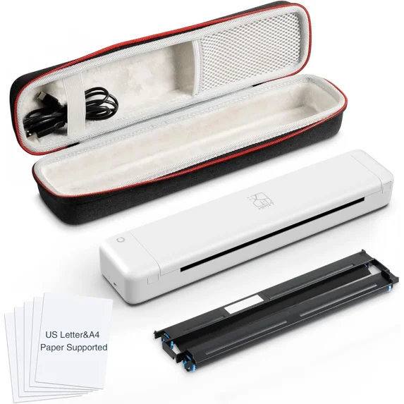 Restored HPRT MT800Q Wireless Portable Printer for Travel Bluetooth ...