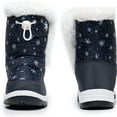 Apakowa Toddler/Little Kid Girls' Insulated Warm Winter Snow Boots ...