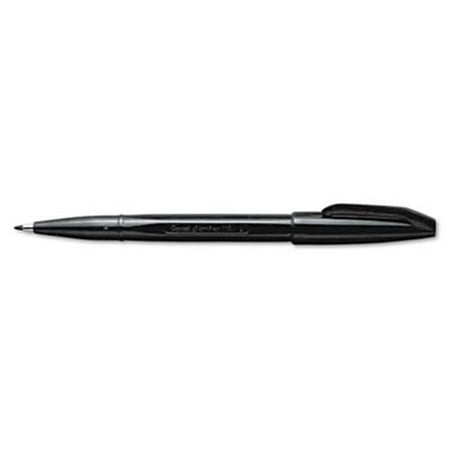 Sign Pen Porous Point Capped Water-Based Pen Black Ink Fine Dozen ...