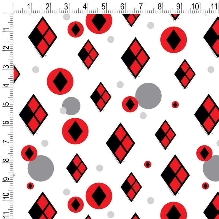 Harley Quinn Diamond Pattern