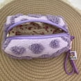 Adorable Heart Designs Makeup Pouches Soft Fabric Fashionable Cosmetic ...