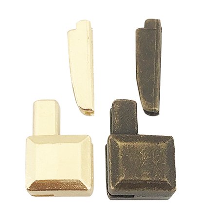 40Pcs #5 Metal Zippers Latch Slider Retainer Insertion Pin Zipper ...