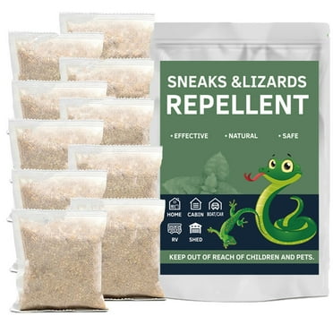 40 Pack Natural Snake Repellent Granules for Yards - Strong Formula to ...