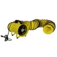 MaxxAir HVHF 12COMBO Heavy Duty 12" Cylinder Fan with 20' Vinyl Hose ...