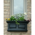 Nantucket Window Box 2FT Black - Walmart.com