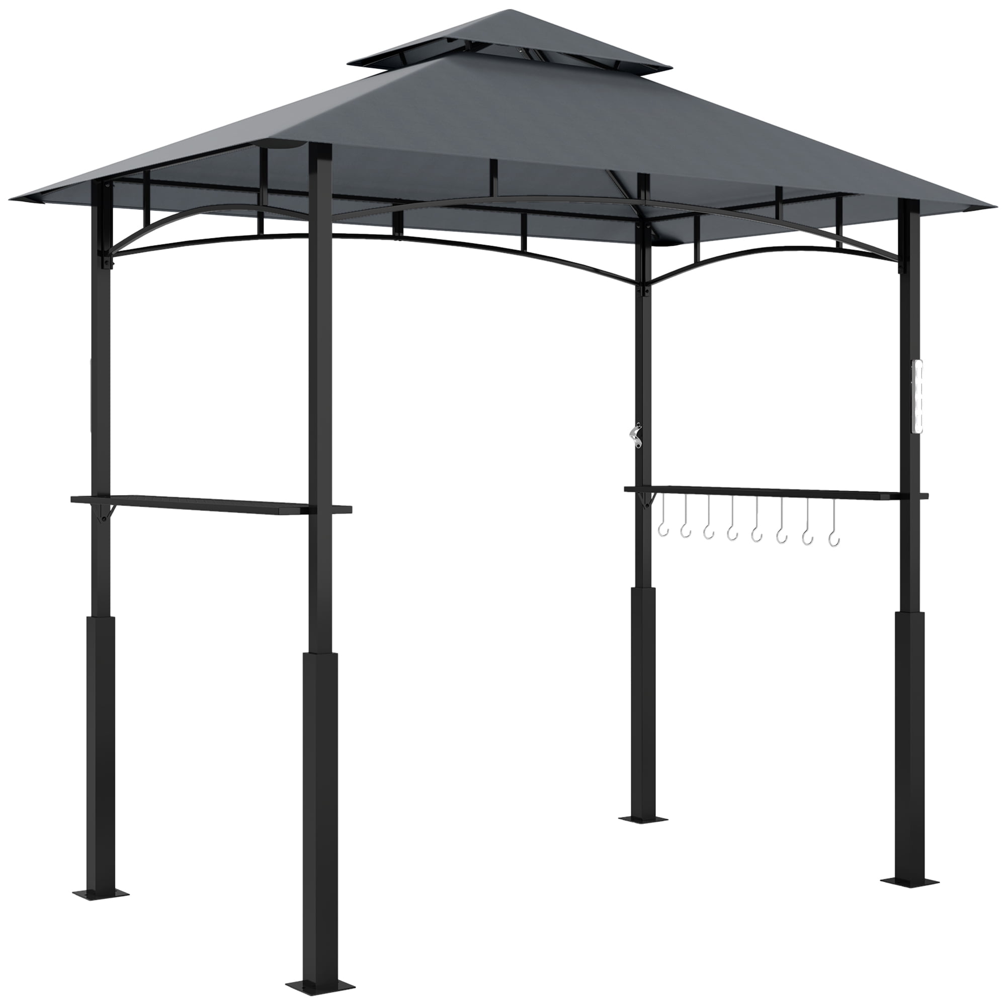 Click here for Outsunny 8 X 5 Grill Gazebo  Bbq Shelter With Led... prices