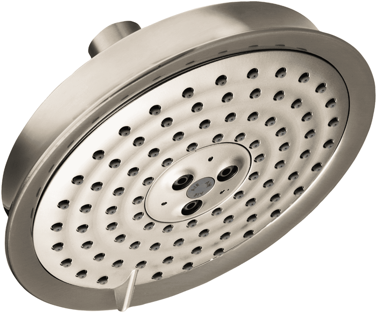 Hansgrohe Raindance Classic Showerhead 150 3 Jet 2 5 Gpm In Brushed