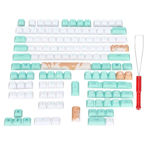 Keyboard Keycaps,PBT Keycaps 128 Key Gaming Keycaps Custom Keycaps Top ...