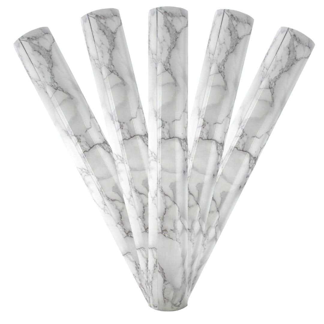 Adhesive Craft Vinyl Roll | Marble, Bamboo, Wood Grain | Various Sizes ...