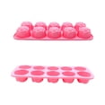 10 Cavity Rose Silicone Chocolate Mold - 1PC Flower Candy Molds for ...