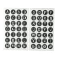 144 Pcs A-Z Letters Alphabet Stickers, Self Adhesive Uppercase and ...