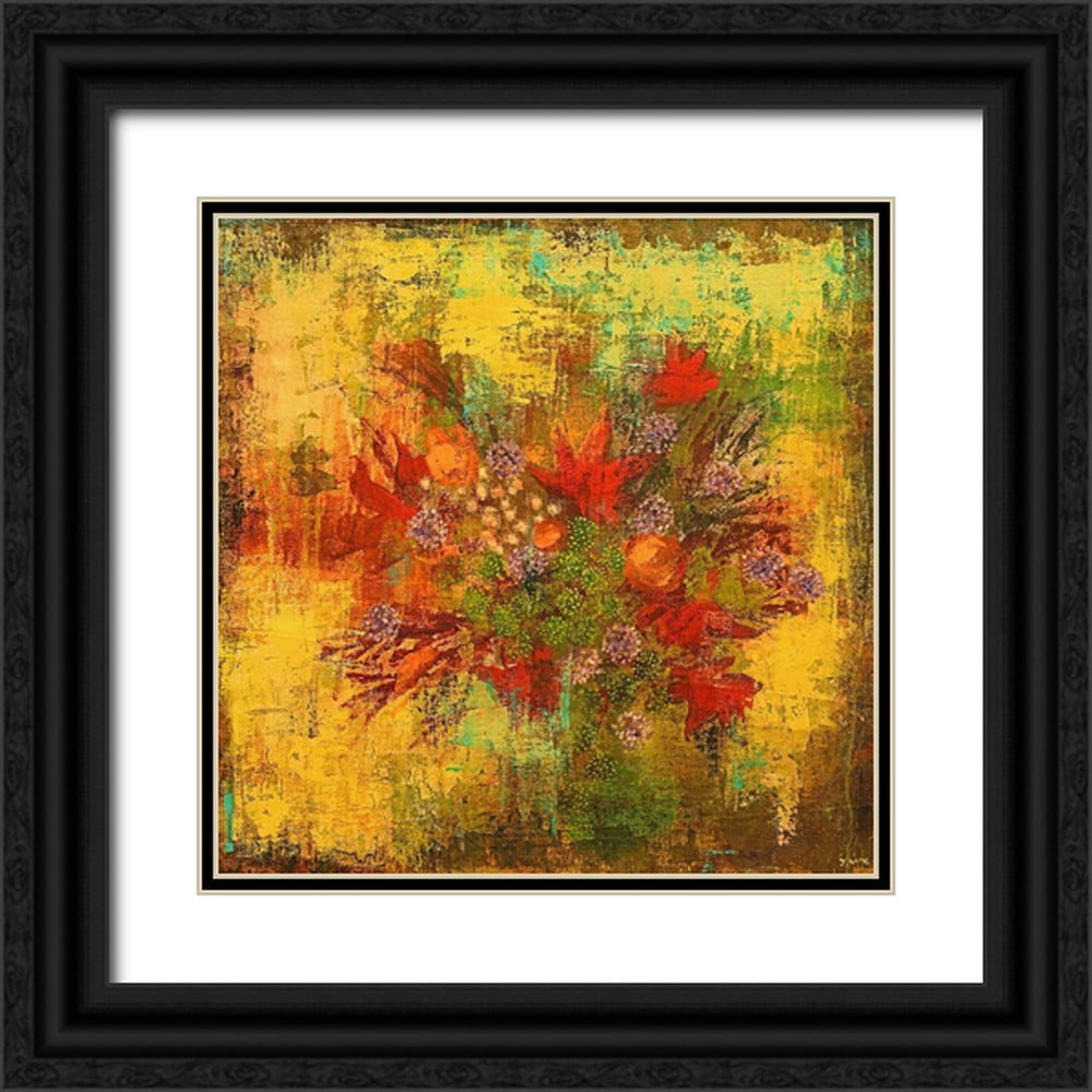 McVarish, Jill 12x12 Black Ornate Wood Framed with Double Matting ...