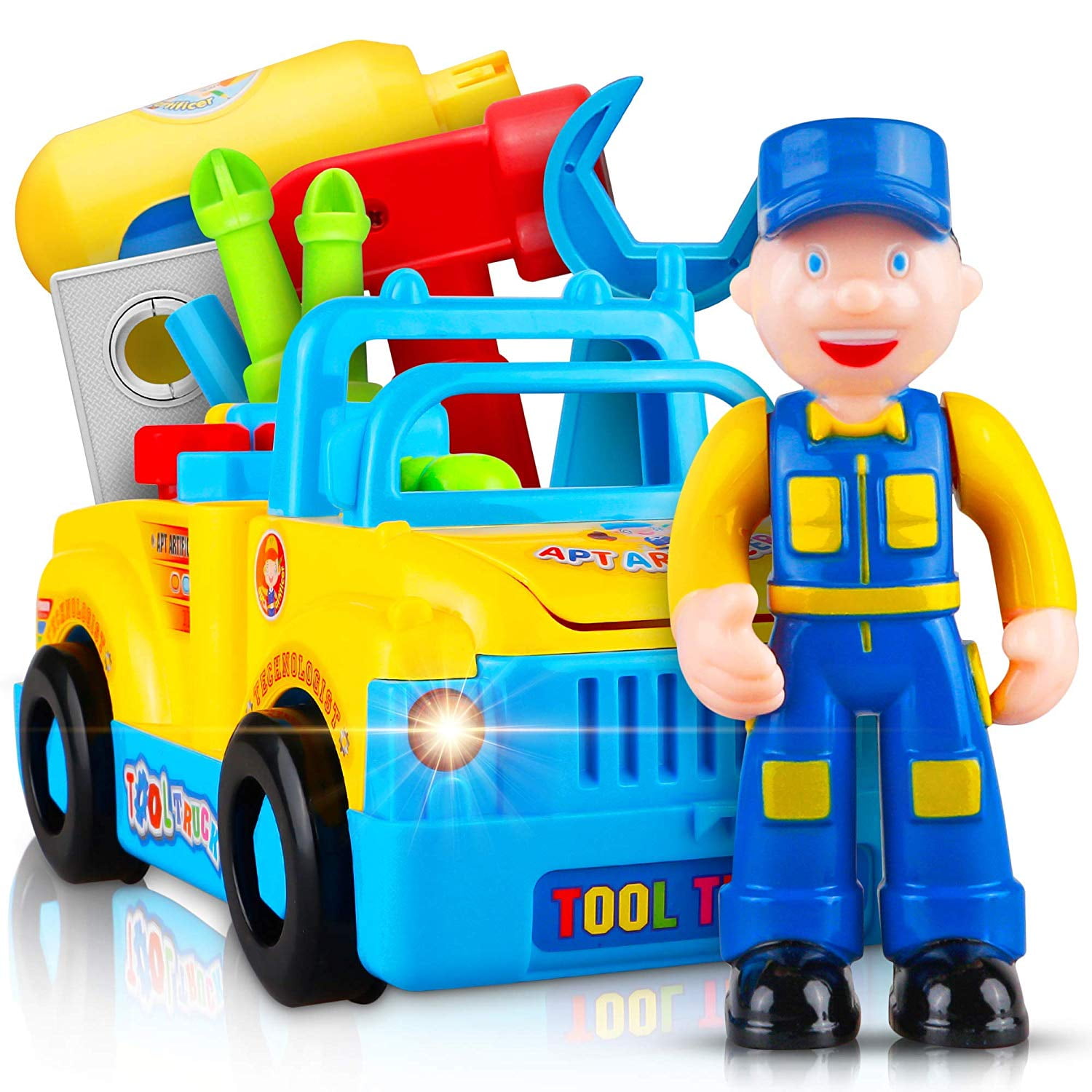 CifToys Take Apart Truck Learning Toys For 3 Year Old Boys Vehicle CifToys Take Apart Truck Learning Toys For 3 Year Old Boys Vehicle