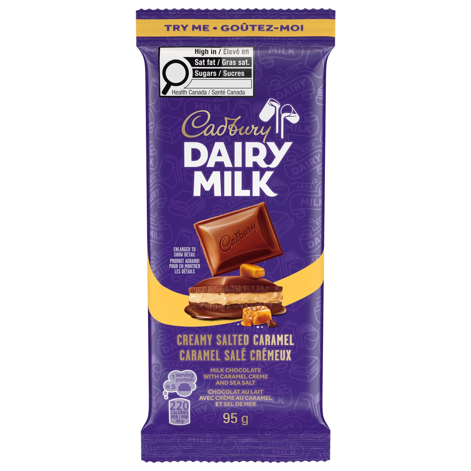 Click here for Cadbury Dairy Milk Creamy Salted Caramel Chocolate... prices