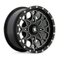 MSA Portal 14" Wheels Milled 28" Roctane ST Tires Polaris RZR XP 1000 ...