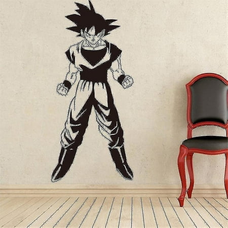 dragon Ball Sun Goku Anime Character Poster Decorative Wall Stickers ...