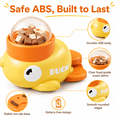 Cat Treat Toy, Duck Shape Interactive Puzzle Feeder & Slow Feeder ...