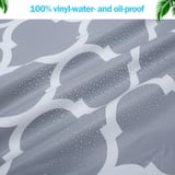 Jokapy Waterproof Elastic Edged Vinyl Fitted Round Tablecloth with ...