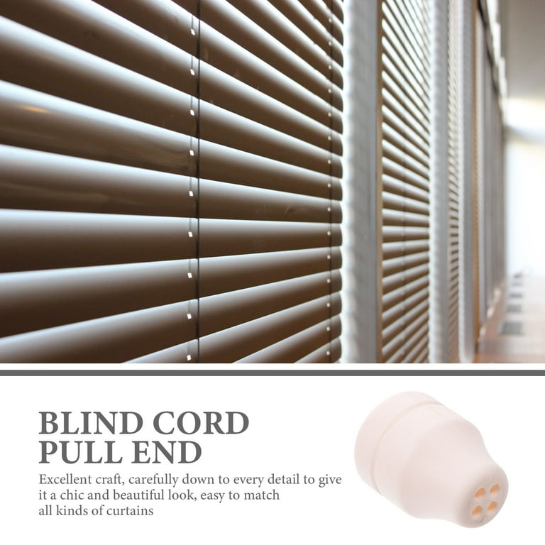 Curtain Cord Pulls 6Pcs Window Blind Cord Knobs Drops Pull End Blinds