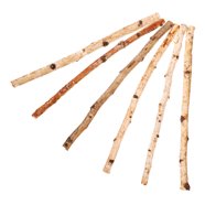 Natural White Birch Sticks 48", Wooden Pack of 3, Diameter .5" to 1 ...