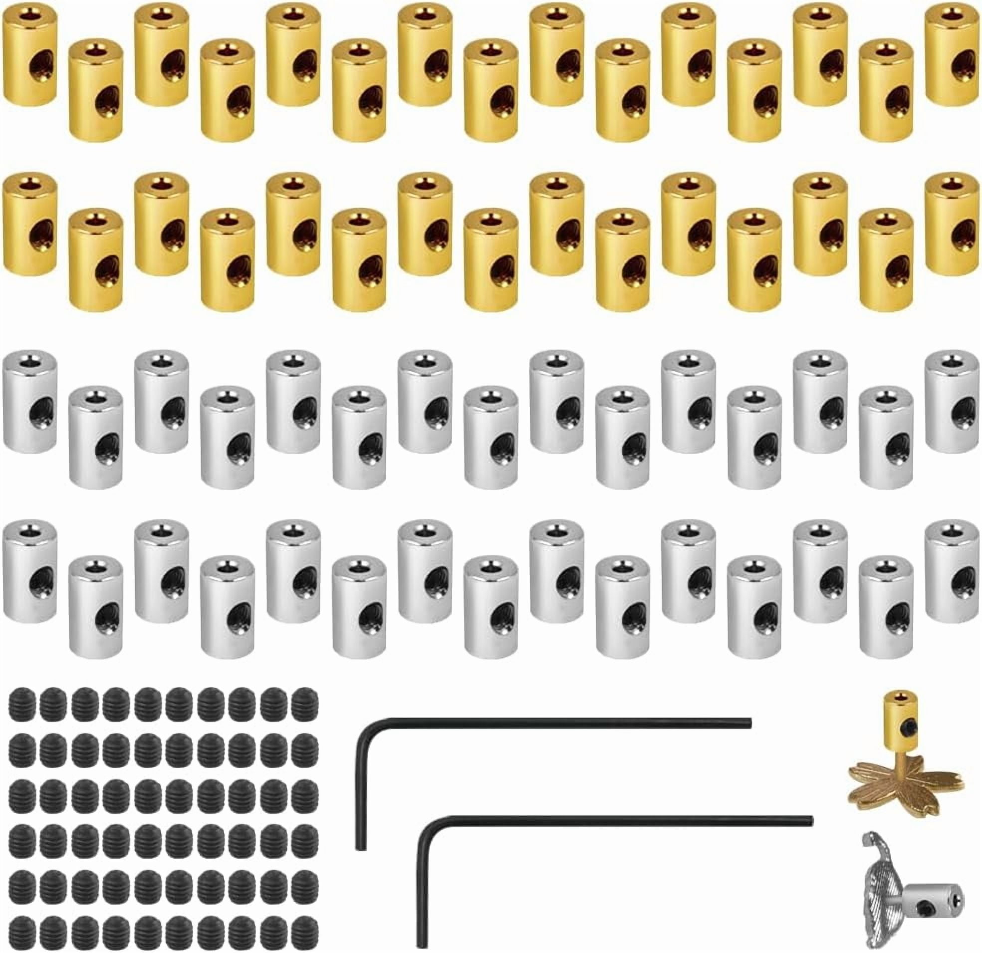 czcpp-60 Pcs Locking Pin Backs - Gold & Silver (30 Each) - Nickel ...