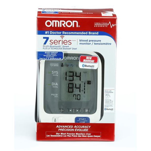 Omron Serie 7 Blood Pressure Monitor Bluetooth Smart BP761 - Walmart.ca