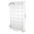 24 Pockets Business Vertical Acrylic Card Holder Wall Mount Rack Card ...