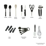 Farberware Professional 18-piece Marble Tool and Gadget Caddy Set ...